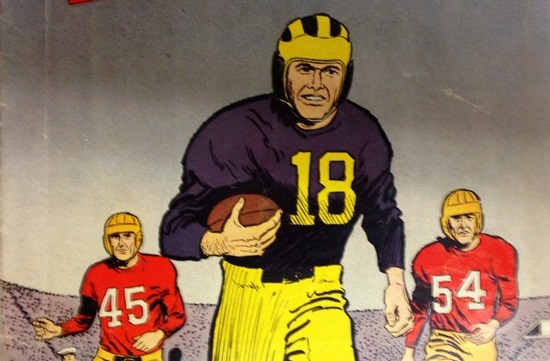 Michigan in the Comics (1950, 1956) — MVictors.com - Michigan Football ...